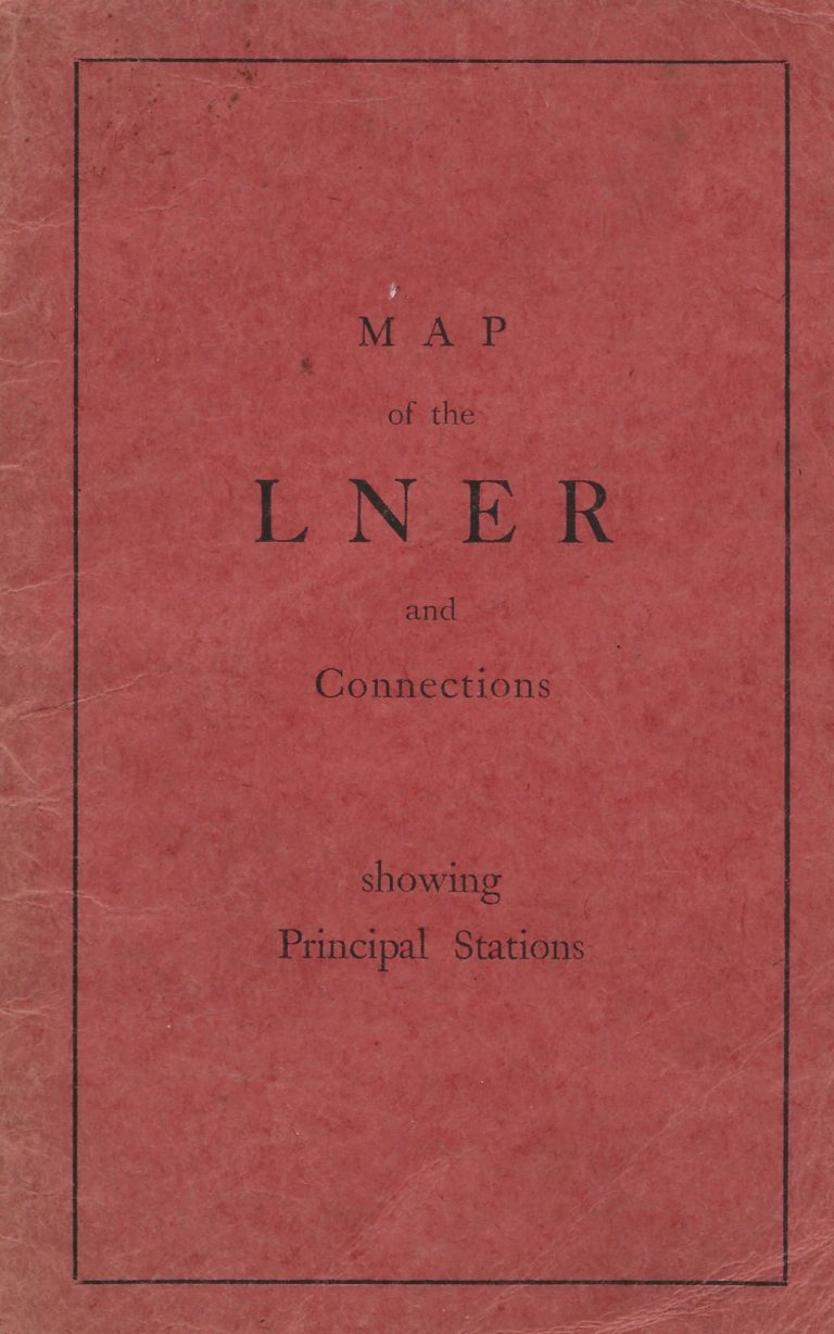 Map of the LNER and Connections Showing Principal Stations (Paperback)