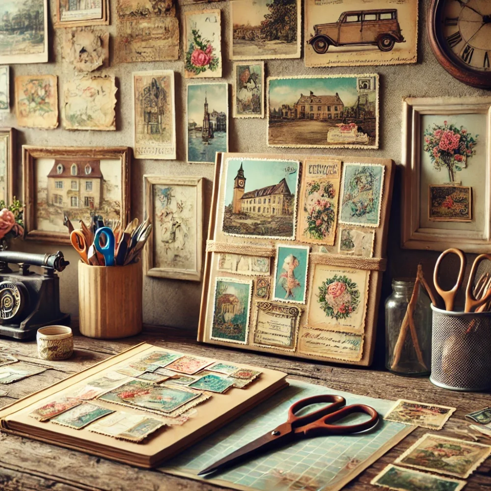 5 Ways to Repurpose Vintage Postcards in Creative Projects